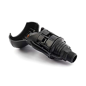 UXZDX 1/2" Male Thread 180° Rotating Nozzle Long Distance Spray Lawn Irrigation Sprinklers Garden Agricultural Irrigation Sprayers (Size : 5PCS)