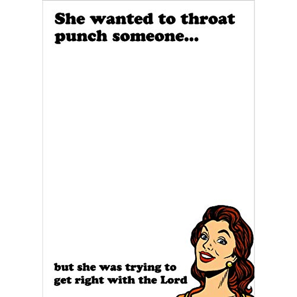 Funny Novelty Memo Pads - Funny Notepads for Office - Gift for Coworkers