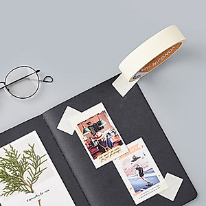 JSY Tape, self-Adhesive Acid-Free Tape Masking Tape, General Purpose Masking Tape Bulk Multipack for Basic Use (1 inch x 180 feet)