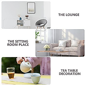 Happyyami Miniatures Miniature Decorations Elder Home Landscape Tea Decoration Plant Bonsai Crude Mini Sitting Tray Succulent Office Fishing Fish Pot Chinese Flower Sand Pond Table Lovely