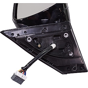 Kool Vue Passenger Side Power Heated Mirror for Kia Sorento 2016-2018 Power Fold With Signal Light, Blind Spot Monitor & Memory Paintable