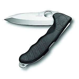 Victorinox 0.9411.M3 Hunter Pro M Black with Pouch 136mm The Go-to Tool for Dressing Game on Your Hunting Expeditions in Black 5.4 inches