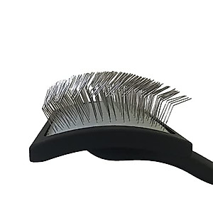 Chris Christensen Grooming Bundle - Just Divine Ready to Use Brushing Dog Spray, Prevents Brushing Damage, Light Detangler - Big K Slicker Dog Brush Medium, Perfect for Doodles, Angled Polished Pins