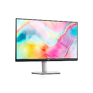 Dell S2722DC Monitor - 27-inch WQHD (2560x1440) 75Hz 4Ms Display, AMD FreeSync, Built in Speaker, USB Type-C Connectivity, Height/Pivot/Swivel/Tilt Adjust - Platinum Silver