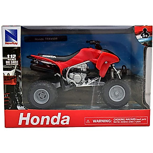 New-Ray Toys 1:12 Scale Replica - TRX450R - Red 57093A