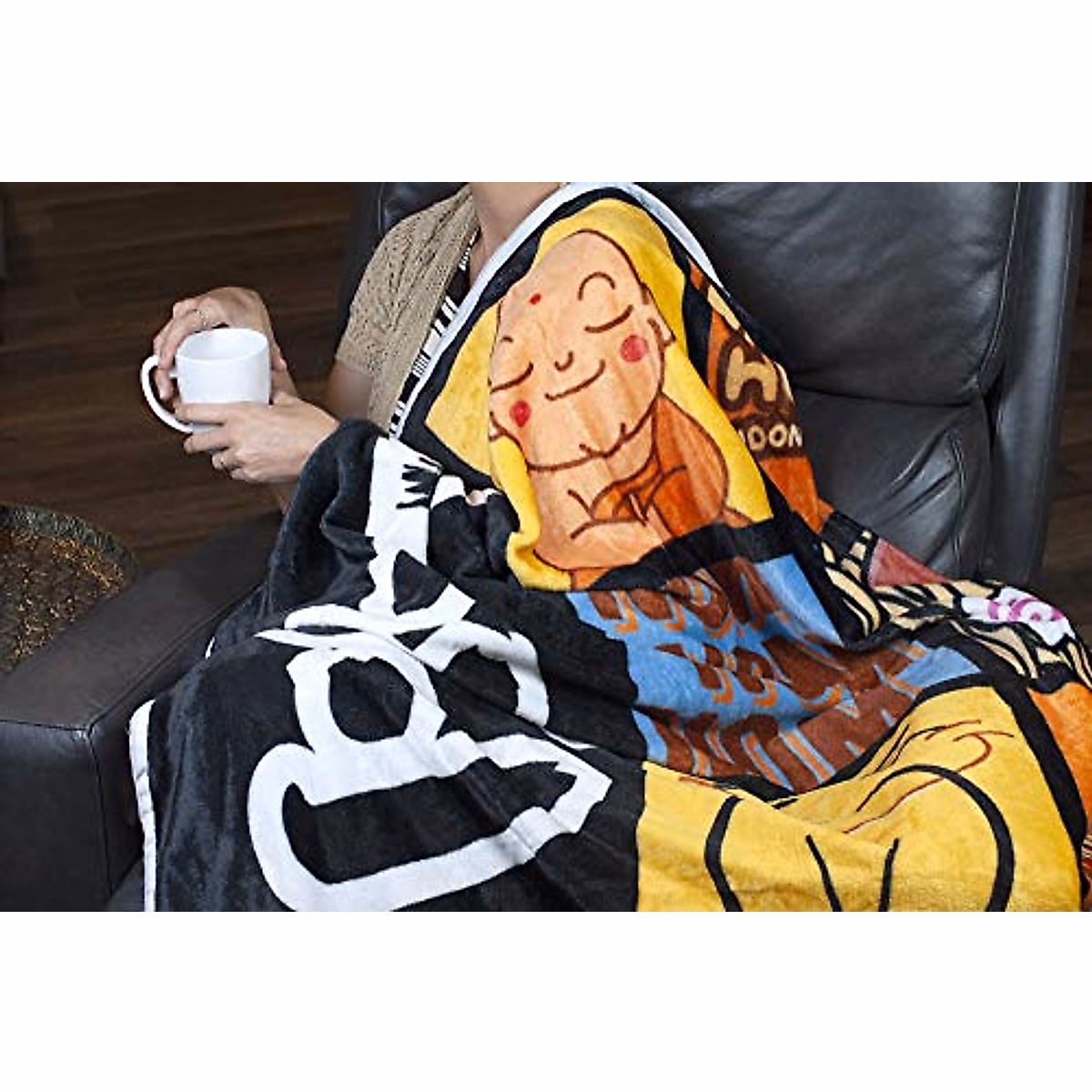 Japanese Ramen Noodle Lover Throw Blanket | 45 x 60 Inch Soft Fleece Blanket