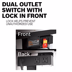 BOSCH 1617EVS 2.25 HP Electronic Fixed-Base Router and RA1171 25-1/2 in. x 15-7/8 in. Benchtop Laminated MDF Top Cabinet Style Router Table Bundle