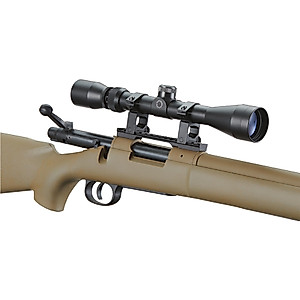 Lancer Tactical Airgun Airsoft Scope: 3-9x40 Rifle Scope with Fast Focus Eyepiece and Reticle Crosshair for Accurate Shooting w/Mil-dot 3" Eye Relief - 40mm