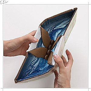 TINTON LIFE 3pcs Portable Paper Toddler Potty Emergencies Kids Disposable Toilet for Travel Car Camping