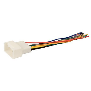 Aftermarket Radio Stereo Double Din Dash Installation Install Kit + Wire Harness Compatible with Mitsubishi Lancer/Lancer Evolution (2007-2017)