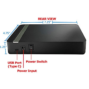 Avolusion HDDGEAR PRO X 6TB USB 3.0 External Gaming Hard Drive for PS5 Game Console - 2 Year Warranty (Renewed)