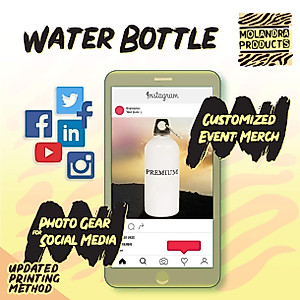 got carapace? - 20oz Stainless Steel White Water Bottle with Carabiner, White