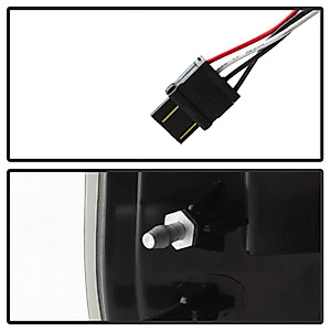 ACANII - For Black Smoke 1997-2003 Ford F150 99-07 F250 F350 LED Tube Tail Lights Brake Lamps