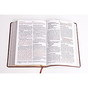 CSB Super Giant Print Reference Bible, Brown LeatherTouch