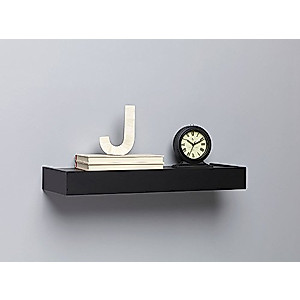 Shelf-Made 0140-24BK Floating Shelf, 24-Inch, Black