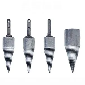 BELUPAID Heavy-duty Drill Bits High-carbon Steel Firewood Splitter Fast Wood Splitting Auger Drill Bits Tools