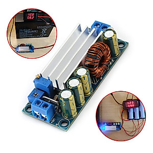 Step Up/Down Converter, 10A Fuse Boost/Buck Converter Module DC-DC 5V-30V to 0.5V-30V for Powering Speaker Audio Amplifier
