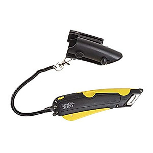 Carton Cutter Kit Yellow Plastic Easy Cut Ambidextrous