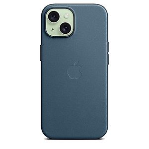 Apple iPhone 15 FineWoven Case with MagSafe - Pacific Blue