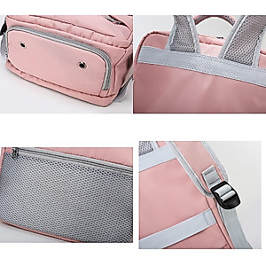 Travel Backpack Purse for Women, Duffel bag Waterproof Carry On Backpack Hiking Backpack (1_3 Pink)