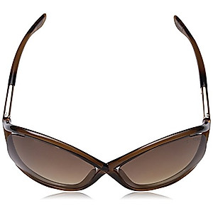 Tom Ford Women's FT0009 Sunglasses, Brown