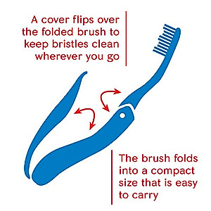 Colgate Travel Toothbrush, Soft - Colors may Vary (Pack of 6)