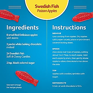 SWEDISH FISH Soft & Chewy Candy, 5 lb Bag