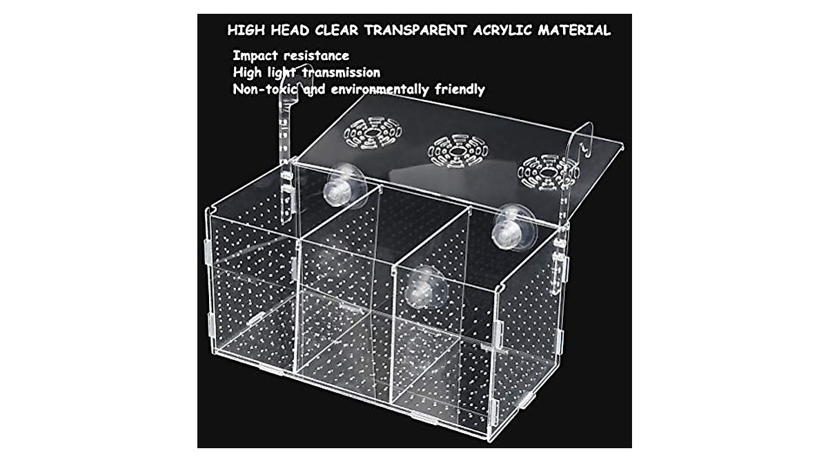 ATPWONZ Fish Breeding Box - Safe Isolation for Fry