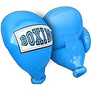 Banzai Kids Inflatable Mega Boxing Gloves 1 Set (Red or Blue)