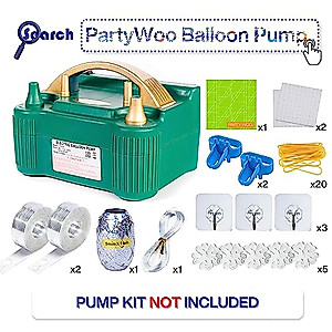 PartyWoo Magenta Balloons, 140 pcs Magenta and Metallic Magenta Balloons Different Sizes Pack of 18 Inch 12 Inch 10 Inch 5 Inch for Balloon Garland or Arch as Party Decorations, Pink-Y39 & Pink-G114