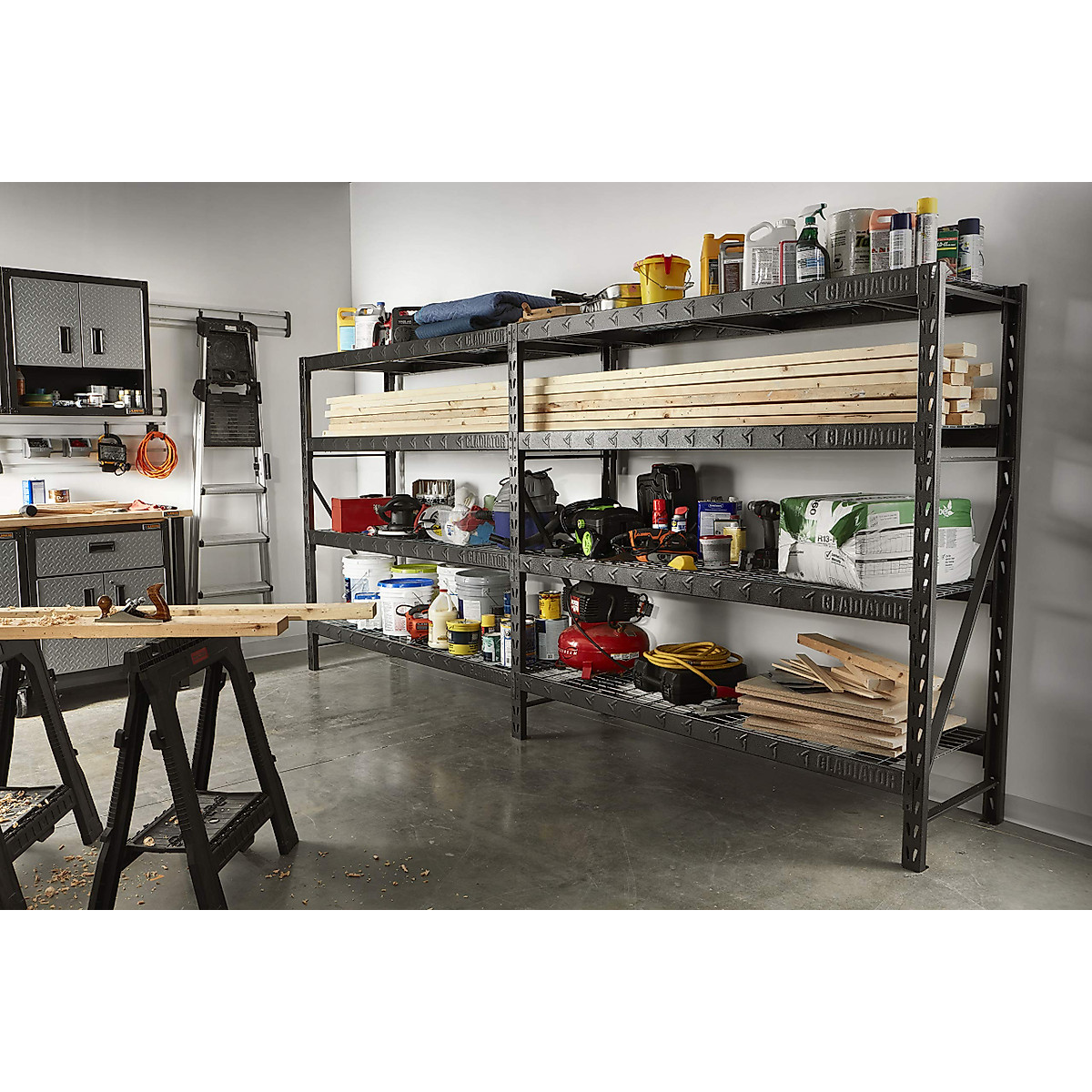 Gladiator Rack Shelf Liner 2-pack for 24" Shelves, GASL242PHB