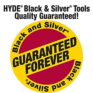 HYDE 02970 2970 5-in-1 Tool, 1 Pack, Silver/Black