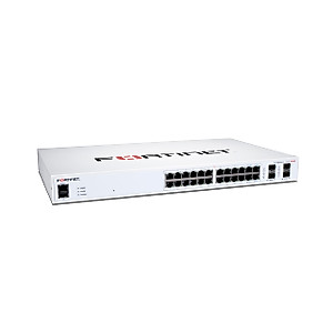 FORTINET FortiSwitch 124F-FPOE - FS-124F-FPOE, L2+ Managed POE Switch with 24GE + 4SFP+, 24port POE. Rack Mountable