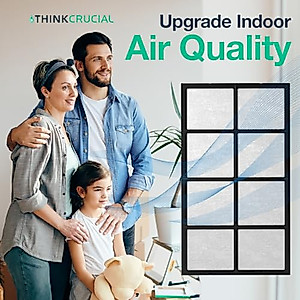 Think Crucial Replacement Air Purifier Filter – Compatible with Essick Air Part # 1051-Models 4DTS 300, 4DTS 900, H12 300HB, H12 400HB, H12 600, 696400HB, 696800, 447400HB - Bulk 1 Pack