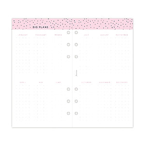 Filofax Personal Confetti week to view 2024 diary