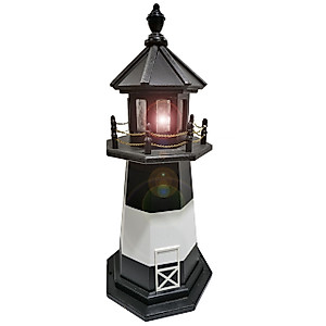 DutchCrafters Rotating Light Kit, Revolving Lighthouse Beacon Light, 36RPM, 120v Wired Lighting, Fits 3' - 12' Decorative Amish Lighthouse