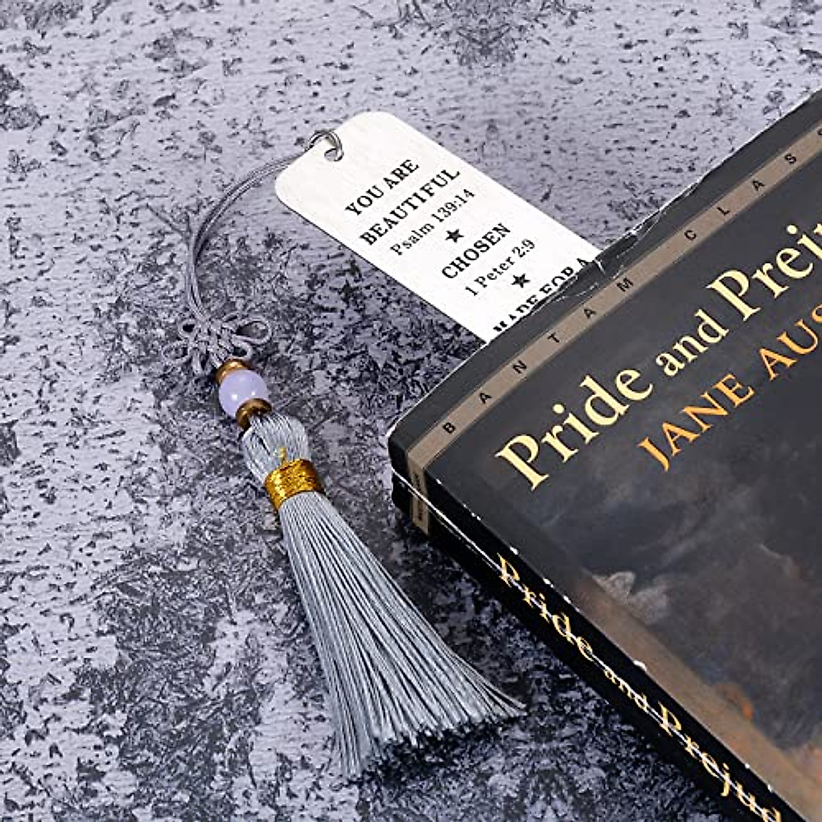 Baptism Gifts Confirmation Gifts for Women First Communion Gifts Inspirational Christian Gifts Bible Verse Bookmark with Tassel Book Lover Gifts for Women Birthday Christmas Bookmarks Gifts for Friend