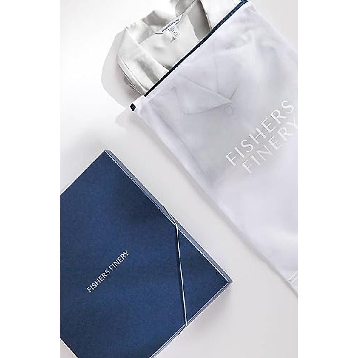 Fishers Finery Women's 100% Mulberry Silk Short Pajama Set; Button Down Short Sleeve Top with Shorts(White, L)