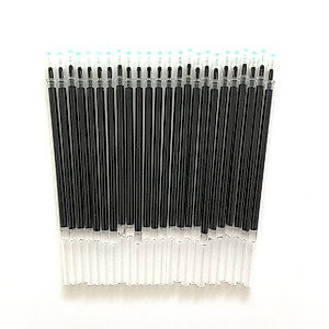 Sencoo 24-Pack 0.5 mm Black Gel Ink Pen Replace Refills Office Pen Refills