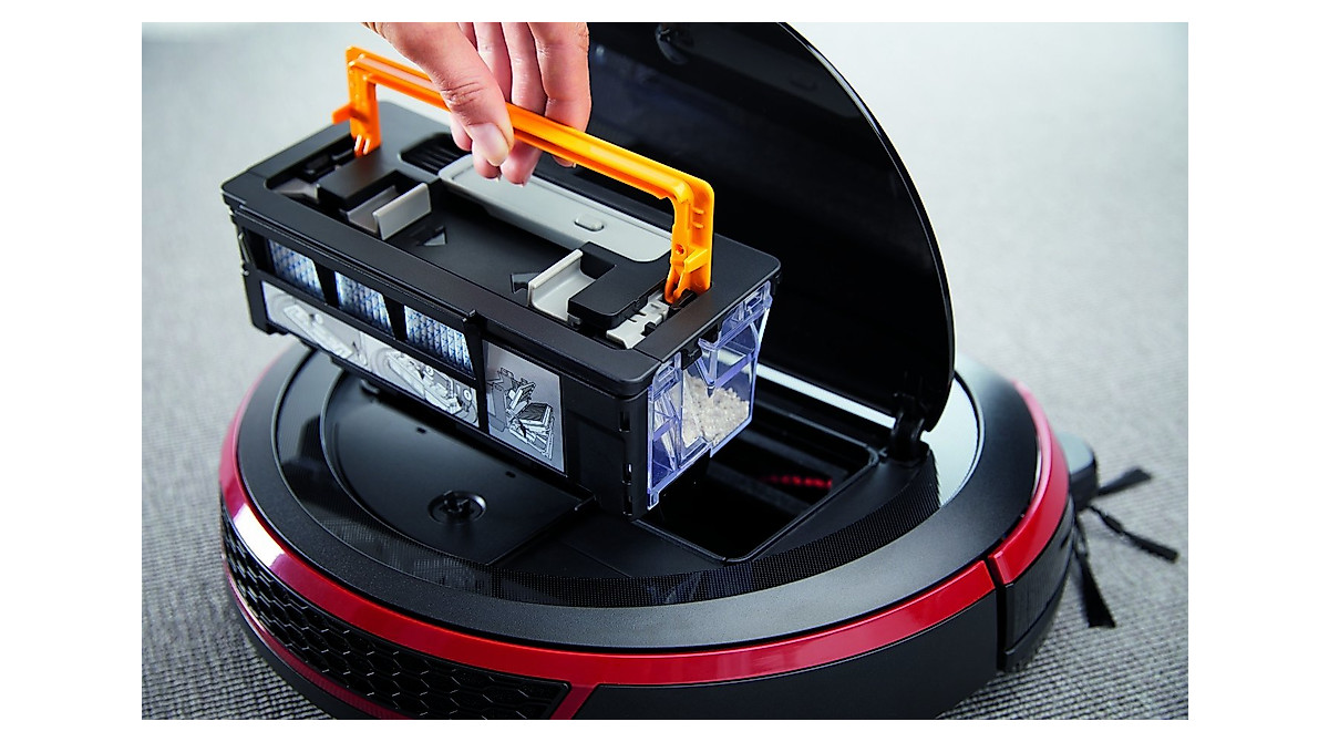 Miele Scout RX2 Robot Vacuum - Powerful, Smart Cleaning in Autumn Red