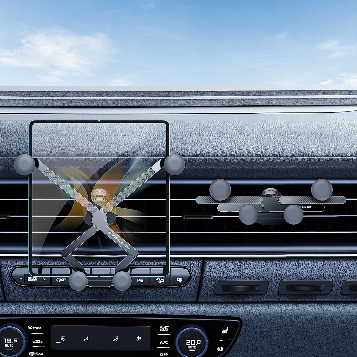 xuenair Fold 4 Car Mount, [2 Forms] Gravity Z Fold 5 4 Car Mount,[Thick Case Friendly] Cell Phone Holder Z Fold 4 Car Mount for Samsung Galaxy Z Fold 5 4 3 2 s23 22 Ultra iPhone 15 14 13 12