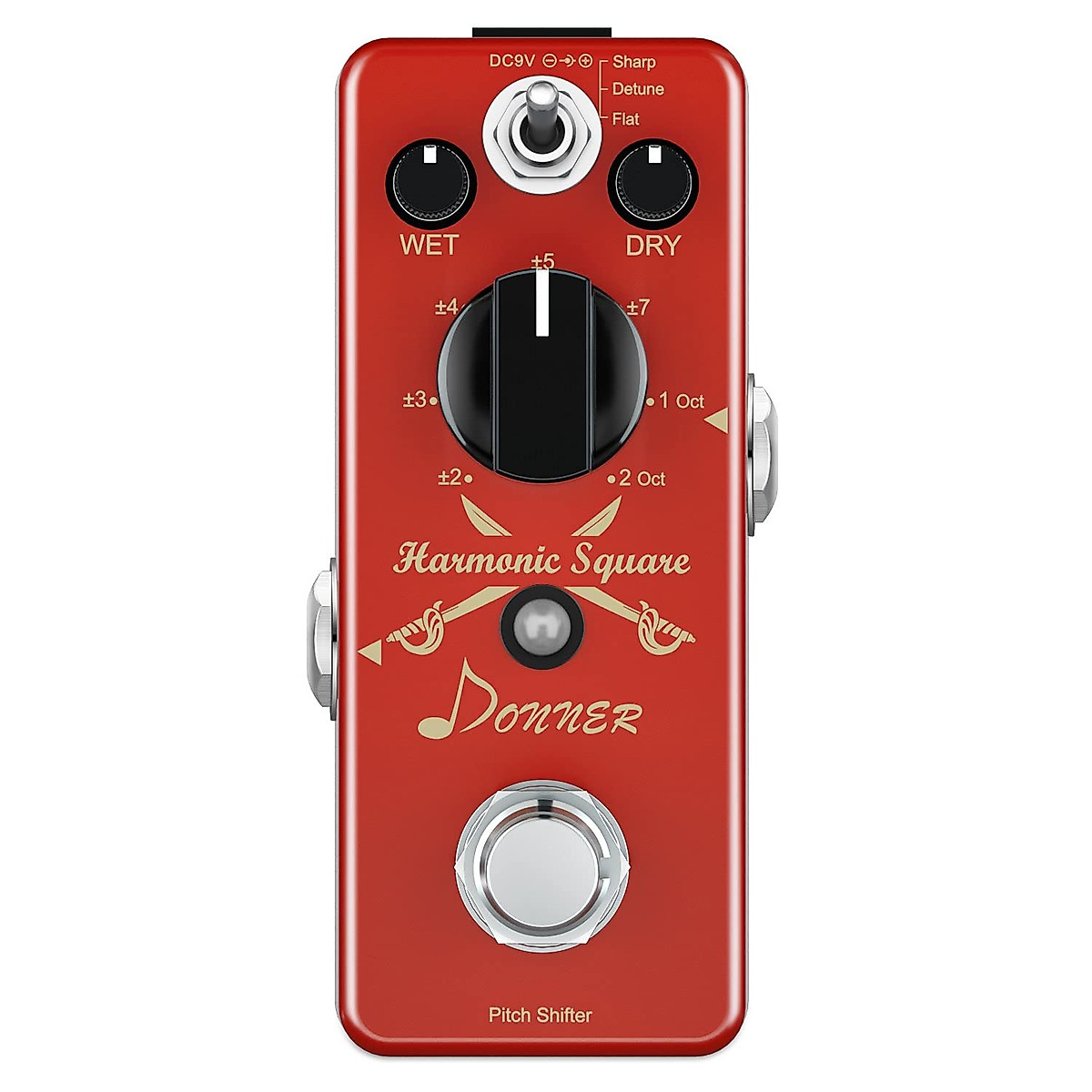 Donner Octave Guitar Pedal Bundle with Auto Wah Pedal Dynamic Wah Envelope Filter Guitar Effect Pedal True Bypass