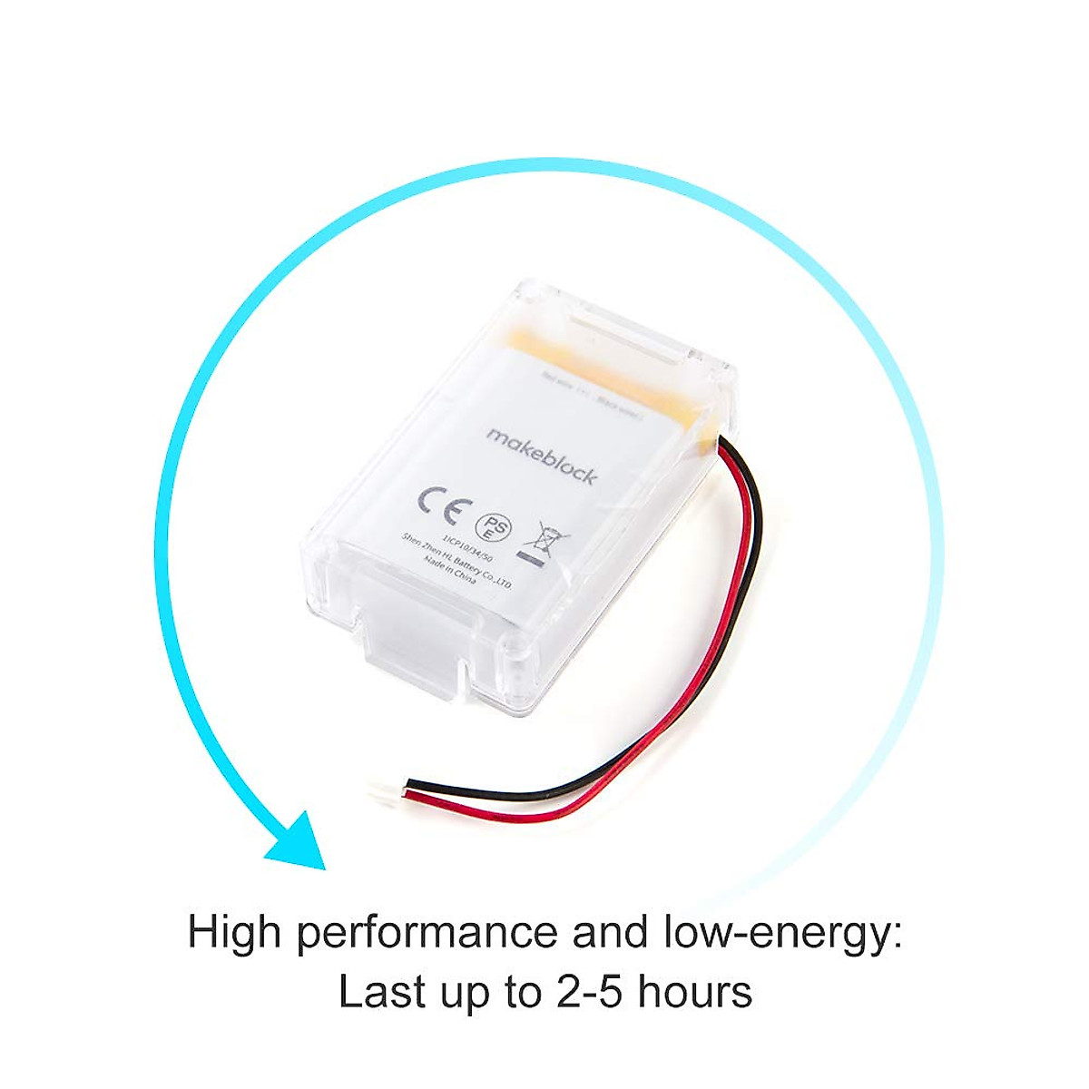 Makeblock 3.7V Rechargeable Li-Polymer Battery for mBot Robot Kit