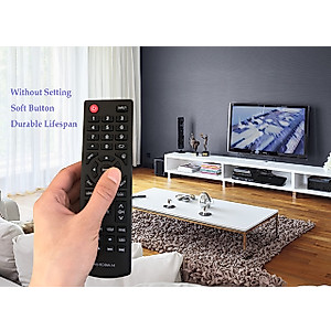 Universal Replacement Remote Control for All Insignia TVs NS-L22X-10A NS-RC01G-09 NS-46D400NA14 NS-28E200NA14 NS-32D312NA15 NS-32D220NA16 NS-39D310NA15 NS-39D40SNA14 NS-46E440NA14 NS-42E470A13
