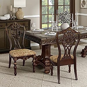Lexicon Niel Dining Side Chair (Set of 2), Cherry