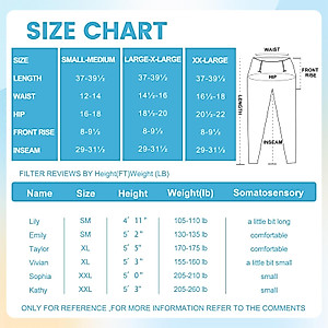 High Waisted Leggings for Women - No See Through Tummy Novelty Workout Yoga Pants with Pockets Reg & Plus Black/Black/Black