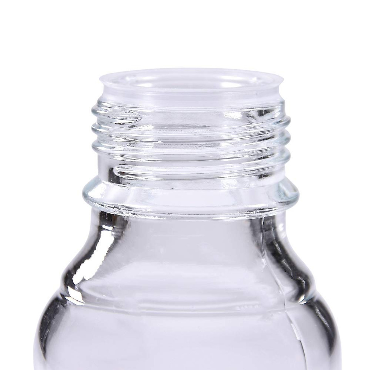 ISOLAB USA – Round Media Storage Bottle, 250ml, with GL 45 Screw Cap, Borosilicate 3.3 Glass, Pack of 2
