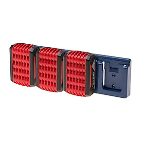 48 Tools - Battery Holder for Bosch Batteries | 18V | Wall Mount | Battery Storage for Truck, Trailer, Van, Workshop, Shelf, Toolbox