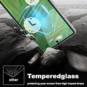 ISHI3LD Google Pixel 7 Screen Protector Tempered Glass Pack of 3-6.3 Inch Pixel 7 Tempered Glass with 9H Ultra Tough Hardness, Anti Scratch, Bubble Free and HD Clear Smooth Surface