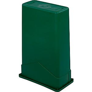 CFS 34202309 TrimLine Polyethylene Waste Container, 23 Gallon Capacity, 20" Length x 11" Width x 29.88" Height, Green (Case of 4)
